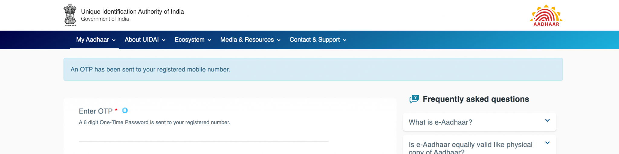 How To Download Aadhaar Card Online [2020]